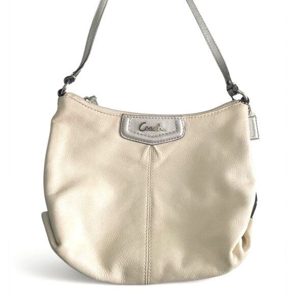 Coach | Bags | Coach Ashley Swingpack Leather Shoulder Bag With Cursive ...